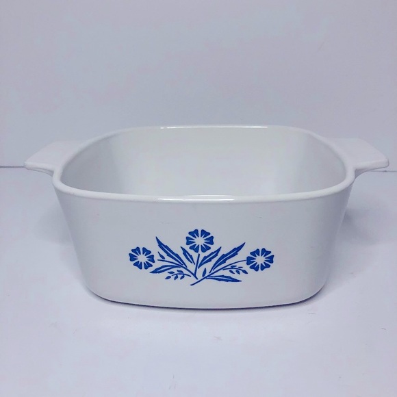 Corningware | Kitchen | Vintage Corning Ware Blue Cornflower 5 Quart ...